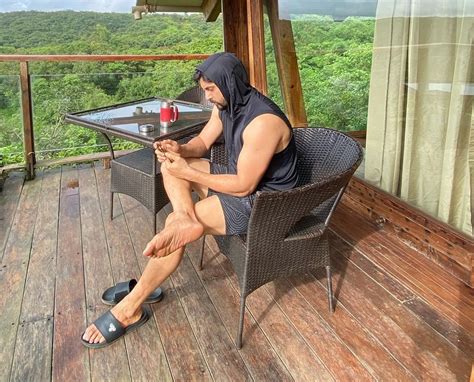 Vikrant Singh Rajputs Feet