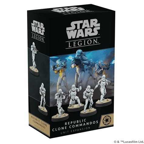 Star Wars Legion Republic Clone Commandos Unit Expansion Unboxed