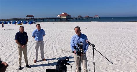 Come On Back To The Beach Pinellas Officials Say As Hurricane Recovery