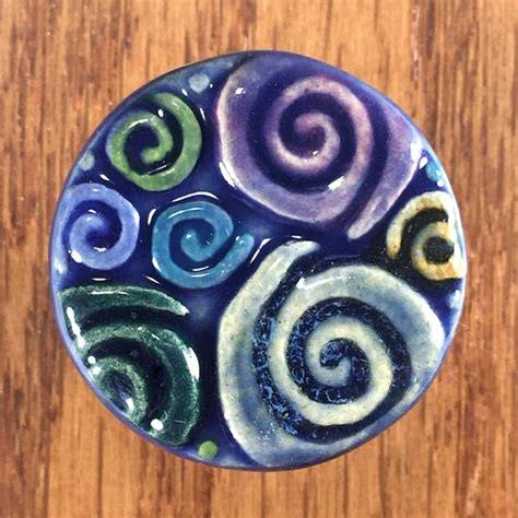 Purple Knobs Etsy