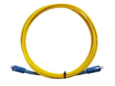 Scpc To Scpc Fiber Optic Patch Cord 7mtr Single Mode Simplex Lszh At