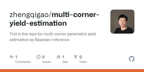 github zhengqigao multi corner yield estimation this is the repo for