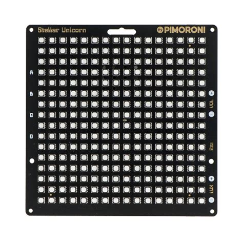 Stellar Unicorn 16x16 Rgb Led Matrix With Raspberry Pi Pico W Pimoroni Pim676 Botland