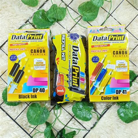 Jual Tinta Canon Printer Refill Kit Warna Hitam Shopee Indonesia