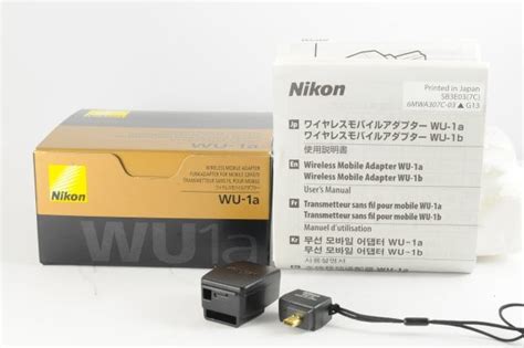 Yahoo!オークション - 新品級 ニコン Nikon WU-1a ワイヤレスモバイル...
