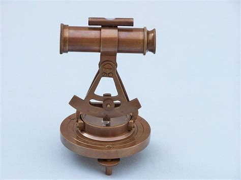 Wholesale Antique Brass Brass Alidade Compass 7in Nautical Decor