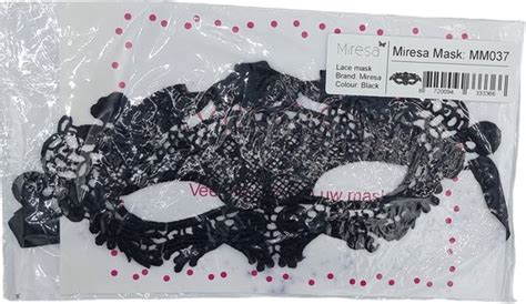 Miresa Masker Mm037 Sexy Burlesque Cam Bal Masker Bol
