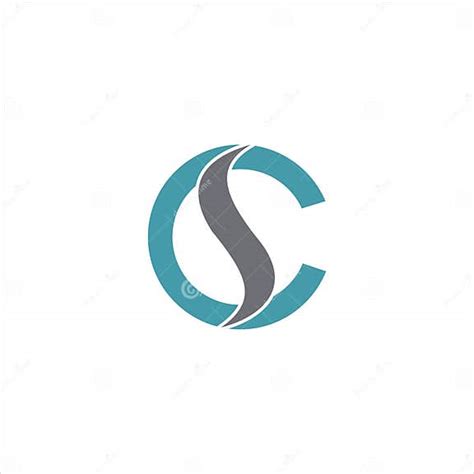 基于cs和sc创意初始字母图标徽标设计模板 向量例证 插画 包括有 模板 设计 形状 图标 首字母 157689243