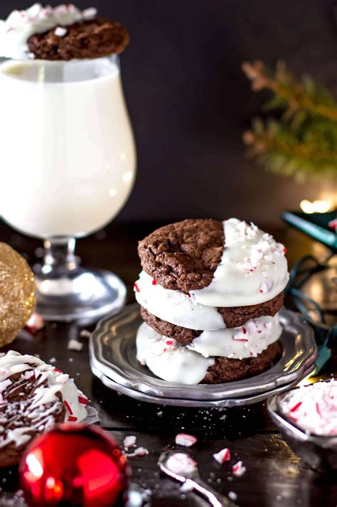 Peppermint Bark Cookies Sugar Spun Run