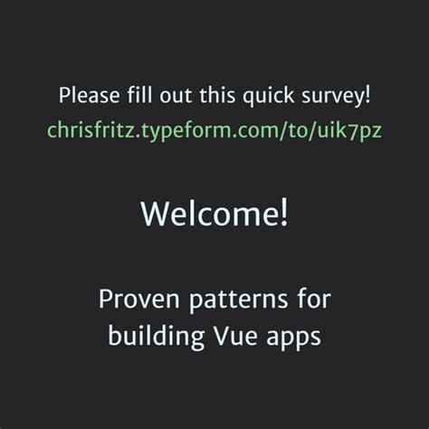 proven patterns for building vue apps vueconf us 2020