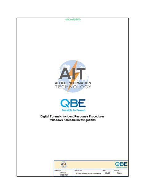 Final Digital Forensics Windows Forensic Investigations 200224 Pdf Computer File