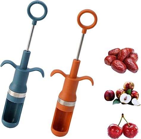 Dates Seeds Remover Cherry Pitter Tool Portable Fruit Pitter Tool Jujube Cherry Corer Remover