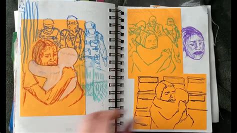 My Ap Art Sketchbook Youtube