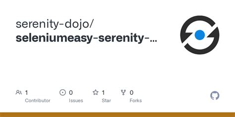 GitHub Serenity Dojo Seleniumeasy Serenity Tutorial