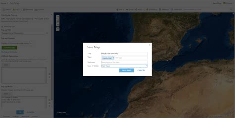 To Share Your Web Map Publicly Click Share And Ensure Everyone Public Is Activated Once