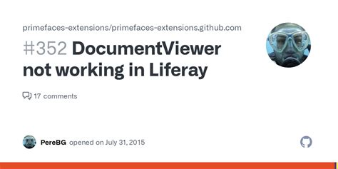 Documentviewer Not Working In Liferay · Issue 352 · Primefaces Extensionsprimefaces Extensions