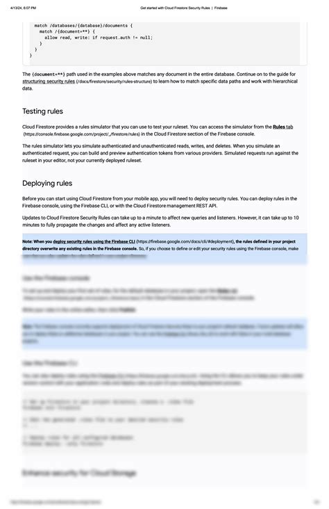 SOLUTION Get Started With Cloud Firestore Security Rules Studypool