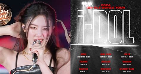 舒華又要唱回台灣 G I DLE全新世界巡演10月連兩天在台開唱 KSD 韓星網 KPOP