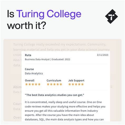 Turing College On Linkedin Is Turing College Worth It Hear It From