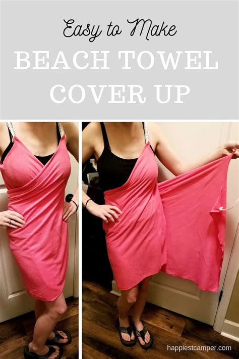 Easy Beach Towel Cover Up