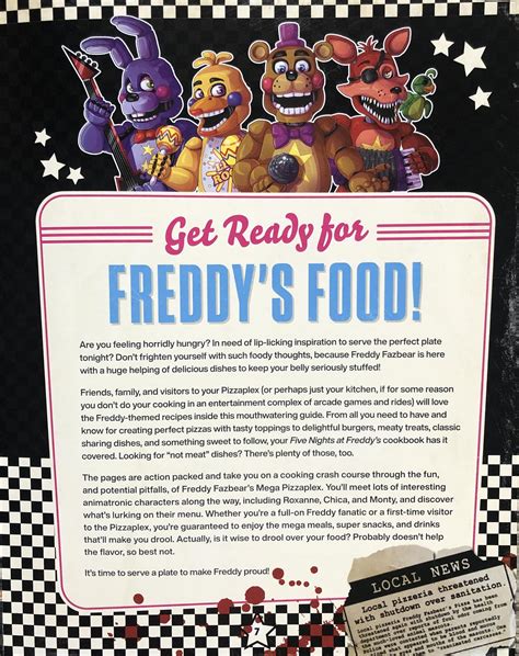 Why Is Ladyfiszis Art In The Fnaf Cookbook Rfivenightsatfreddys