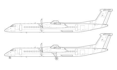 Dash 8 Drawing