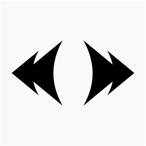 Premium Vector Arrow Flat Icon Shape