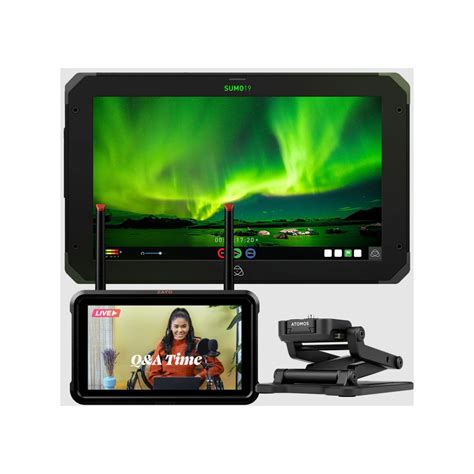 Atomos SUMO19 4K SE Monitor Recorder Switcher W Zato Connect Z Mount