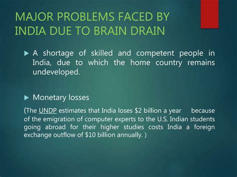 Brain Drain In India