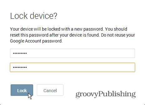 Android Device Manager Adds Lock Screen And Reset Password