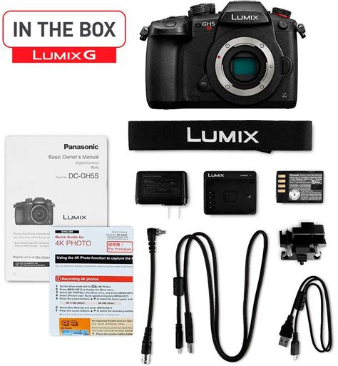 Customer Reviews Panasonic LUMIX GH5S Mirrorless 4K Photo Digital
