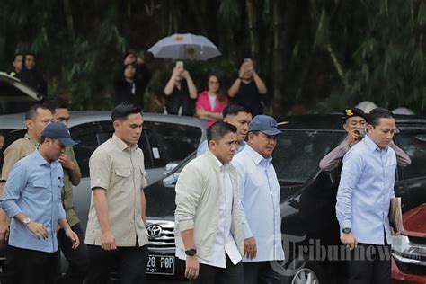 Prabowo Subianto Gunakan Hak Pilih Pada Pemilu Foto TribunNews