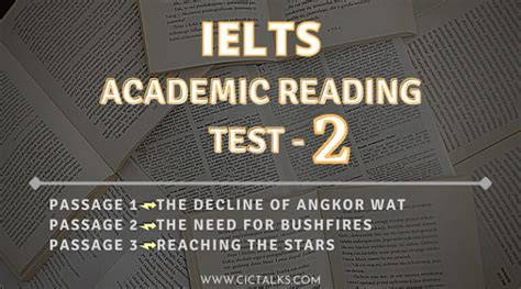 Ielts Academic Reading Practice Test 2 Cic Talks