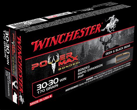 Pine Rivers Gun Shop Winchester Power Max Bonded 30 30win 170gr Pmb