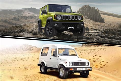 Maruti Jimny Vs Maruti Gypsy 5 Key Differences