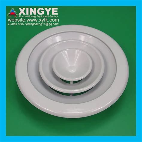 Round Volume Control Damper Diffuser Circular Air Duct Damper Diffuser Round Diffuser Air Damper