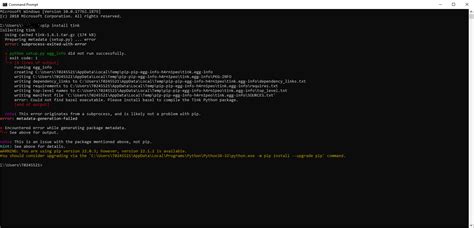 Issue With Installing Tink On Windows 100 · Issue 607 · Tink Crypto