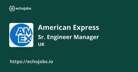American Express Is Hiring Sr Engineer Manager Travel And Lifestyle