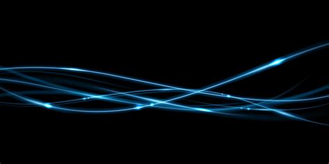 우아한 추상 라이트 라인 효과 디자인 벡터 일러스트 레이 션을 검은 배경에 적용합니다 0명에 대한 스톡 벡터 아트 및 기타 이미지 0명 개념 검은색 Istock