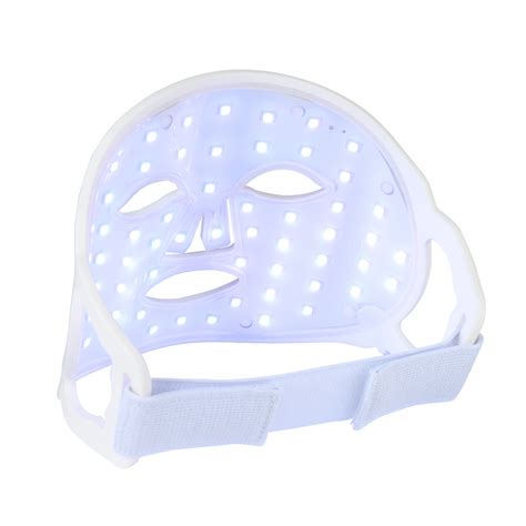 7 цвята Силиконова Led светлинна терапия за лице и шия Маска за