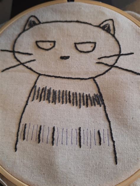 My 1st Project What To Improve Rembroidery