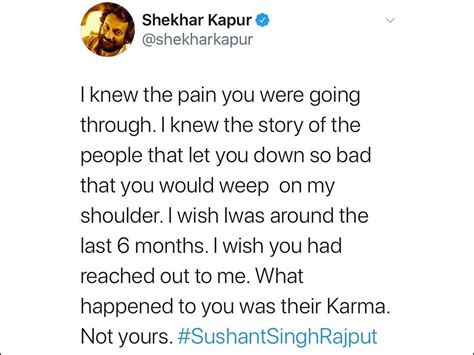 Shekhar Kapur To Be Questioned In The Sushant Singh Rajput Suicide Case