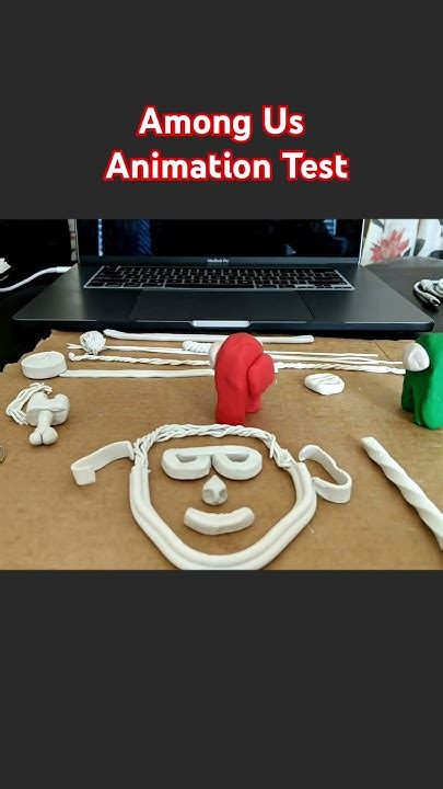Practicing Smears with this Among US Claymation Stop Motion animation #motionblur #smear - YouTube