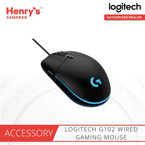 Logitech G Wired Gaming Mouse Black Henry S Cameras Lazada Ph