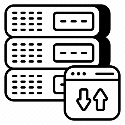 Server Transfer Dataserver Database Transfer Db Icon Download On Iconfinder