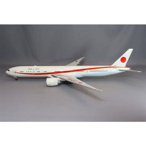 飛行機完成品 全日空商事 1200 ボーイング 777 300er 80 1102 政府専用機 完成品 Wi Fiレドーム ギア付