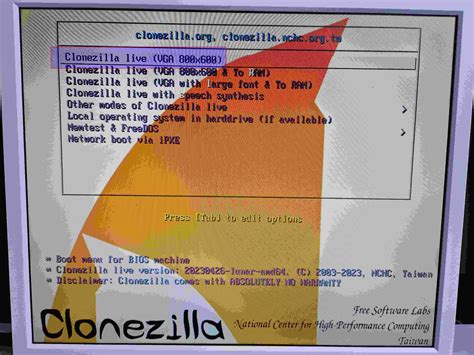 10 Create Clonezilla Network Backup Opensysadmins