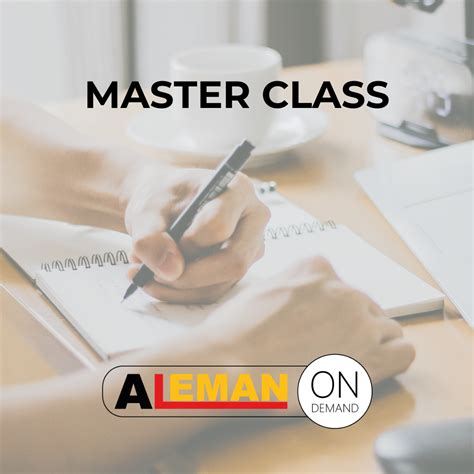 Master Class Aleman On Demand
