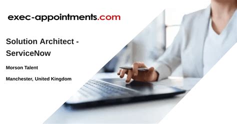 Solution Architect Servicenow Job With Morson Talent 1772219