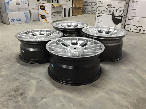 18 Hyper Silver Bbs Rc Style Wheels Massive Concave 10 Rears